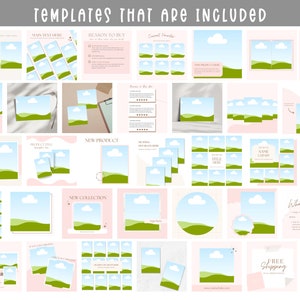 Etsy Listing Mockup Templates, Neutral Shop Listing Templates, Canva ...