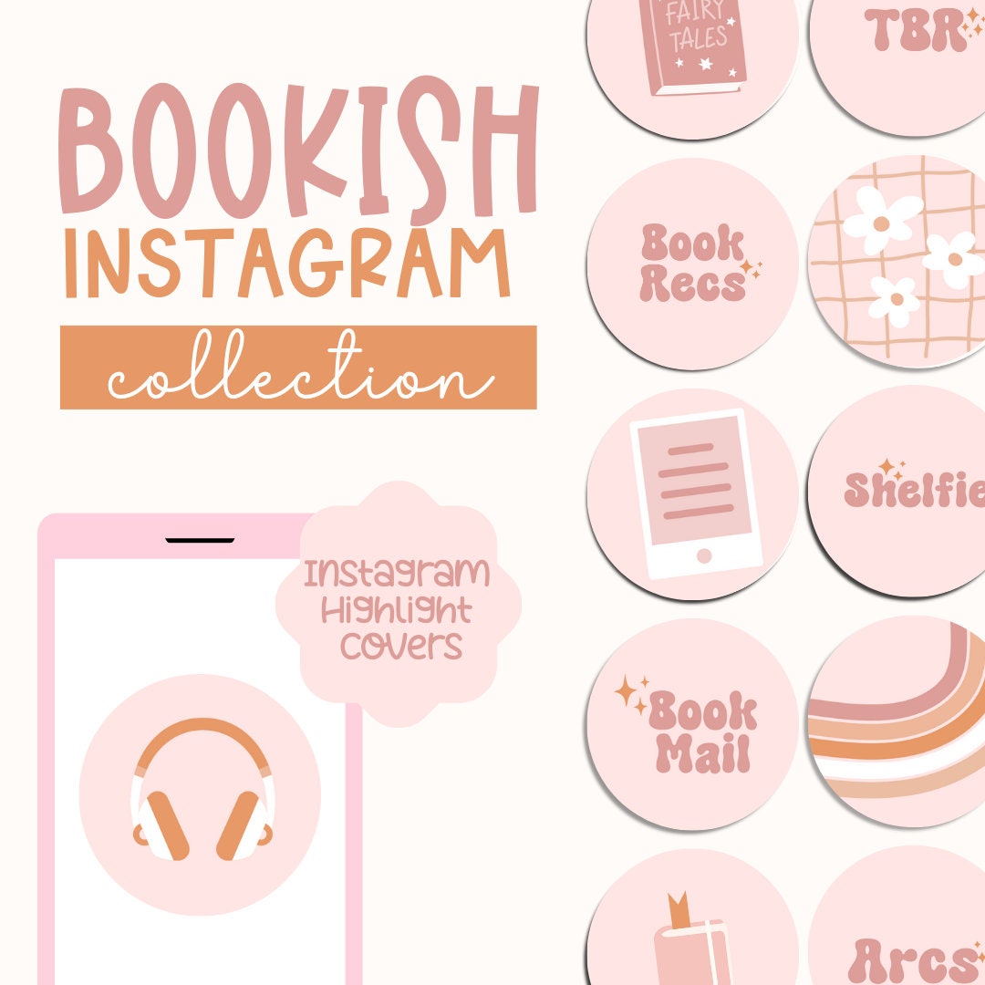 Bookstagram Instagram Highlight Covers, Book Instagram Icons, Bookish ...