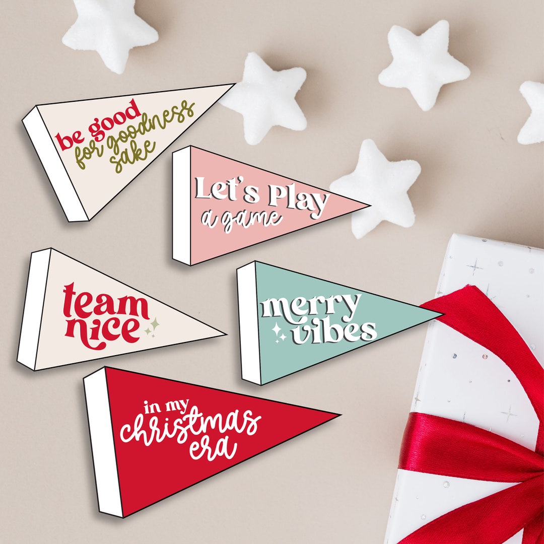 Elf on the Shelf Printable, Elf Props, Elf on the Shelf Flag, Printable ...