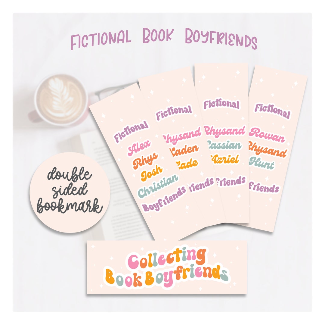Fictional Boyfriend Bookmark, Book Boyfriend Bookmark, ACOTAR Bookmark ...