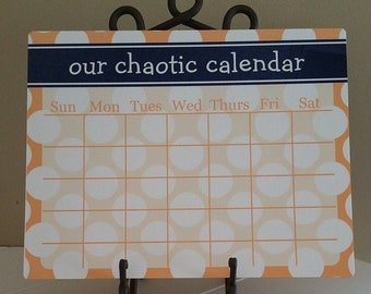 Monogram Family Calendar - Etsy