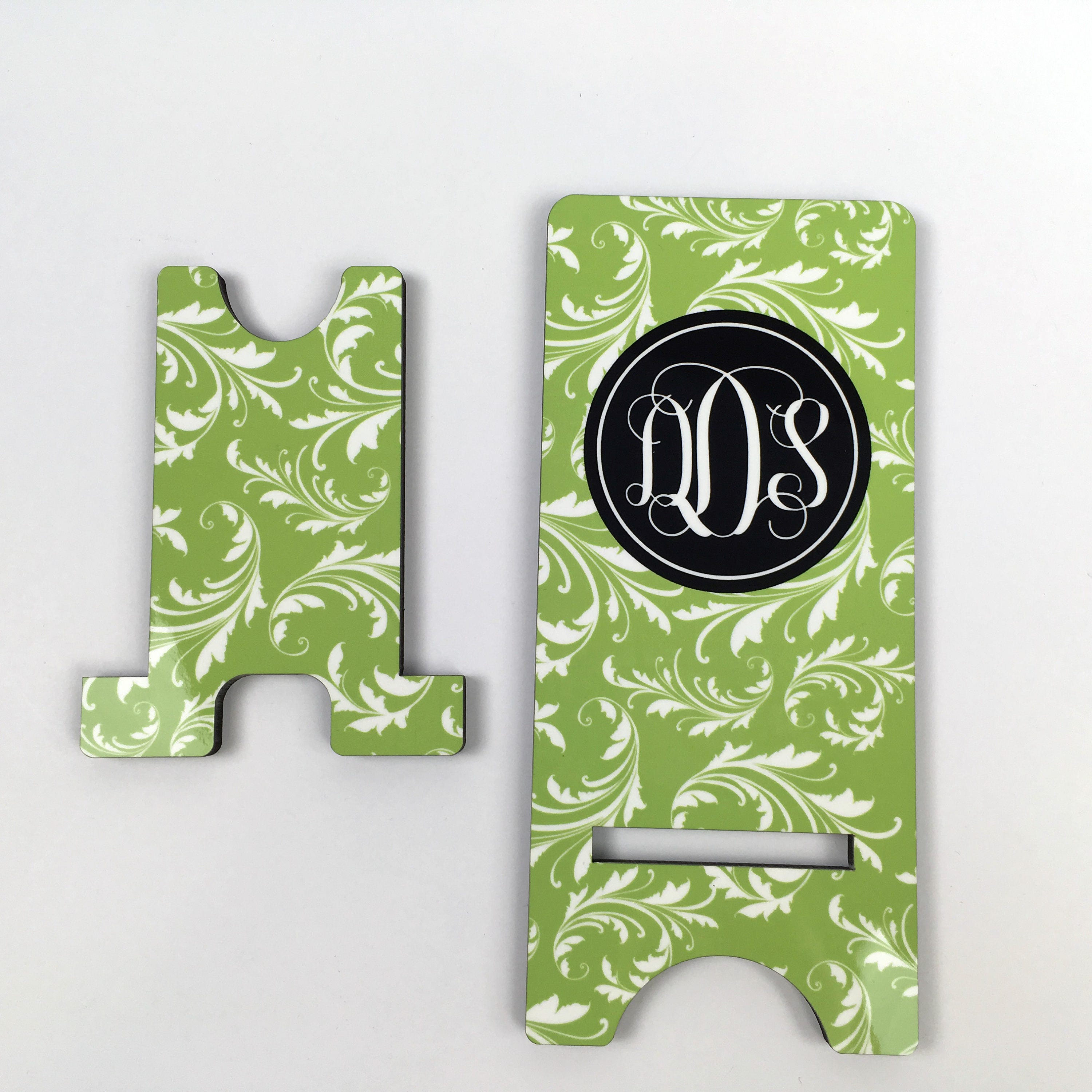 Personalized Cell Phone Stand Device Holder Charger in 2 Sizes - Choice ...