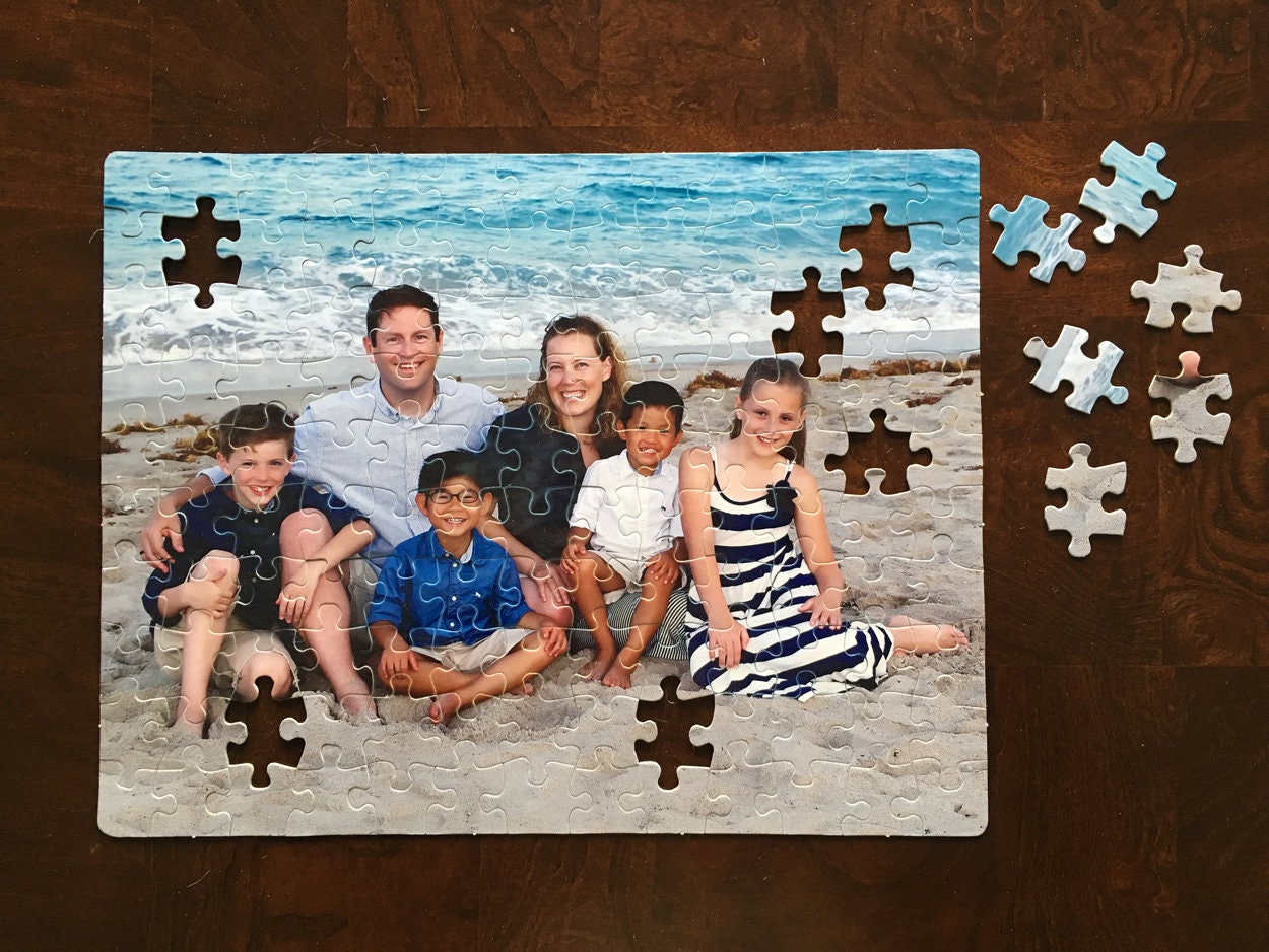 Custom Photo Puzzle - Personalized Photo Gift Photograph Jigsaw ...