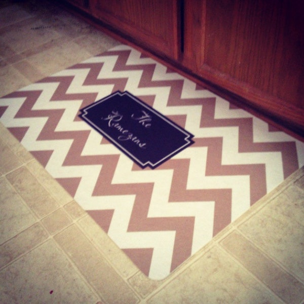 Personalized Kitchen Mat - Etsy