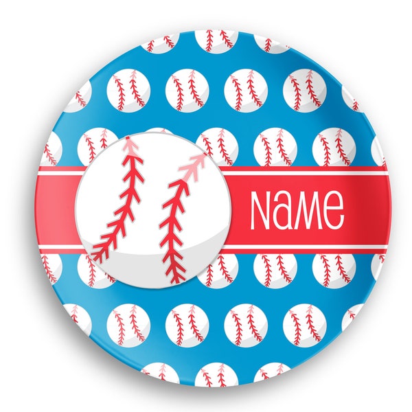 Baseball Dinner Plates - Etsy