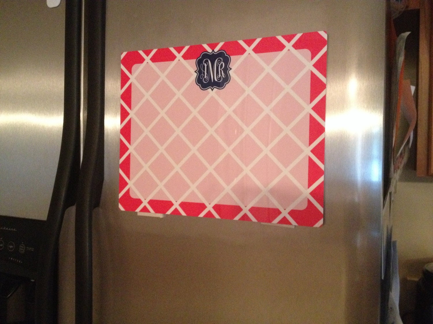 Steel Dry Erase Memo Board Design Your Own 2 Sizes Available - Etsy