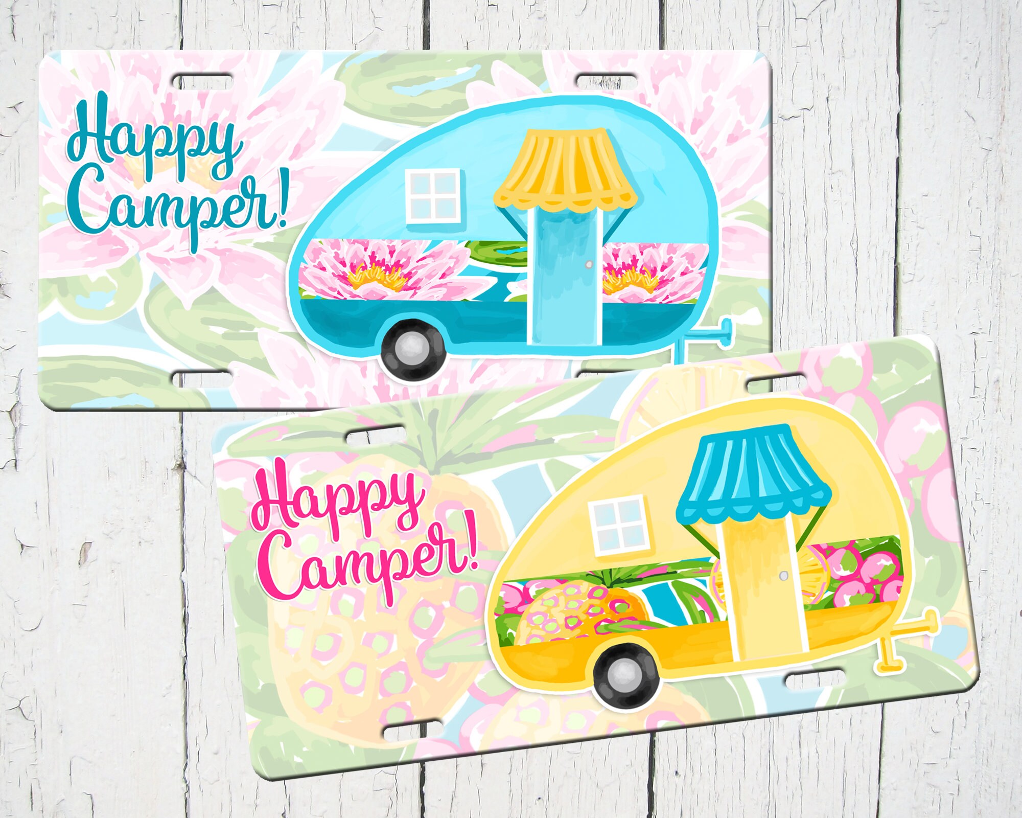 Happy Campers Beach Clip Art