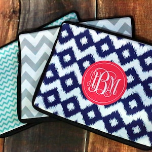 Monogram Tablet Device or Laptop Sleeve - 4 Sizes Available ...