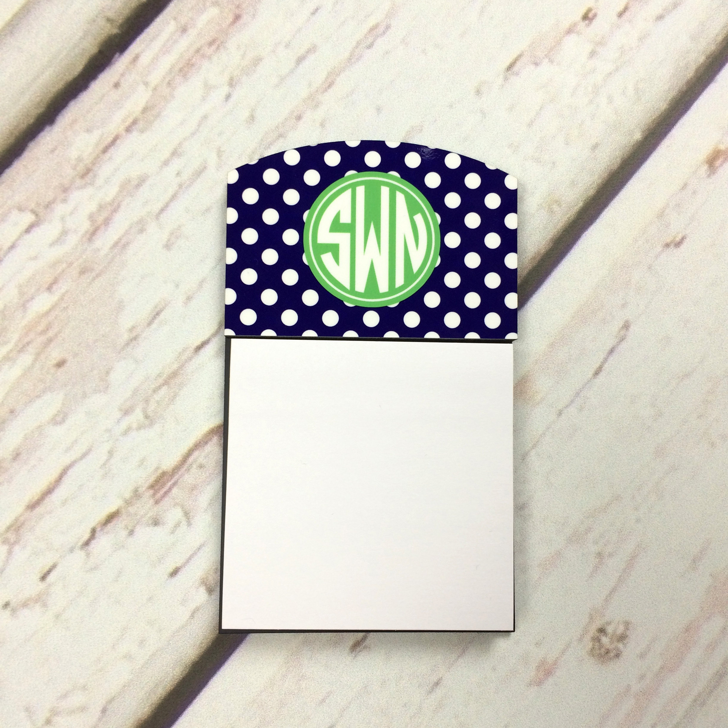 Personalized Sticky Note Holder Office Gift Desk Accessory | Etsy