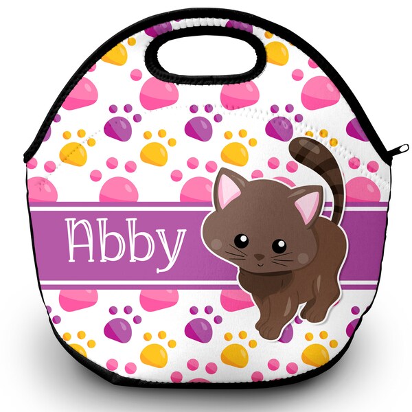 Cat Design Lunch Bag - Etsy