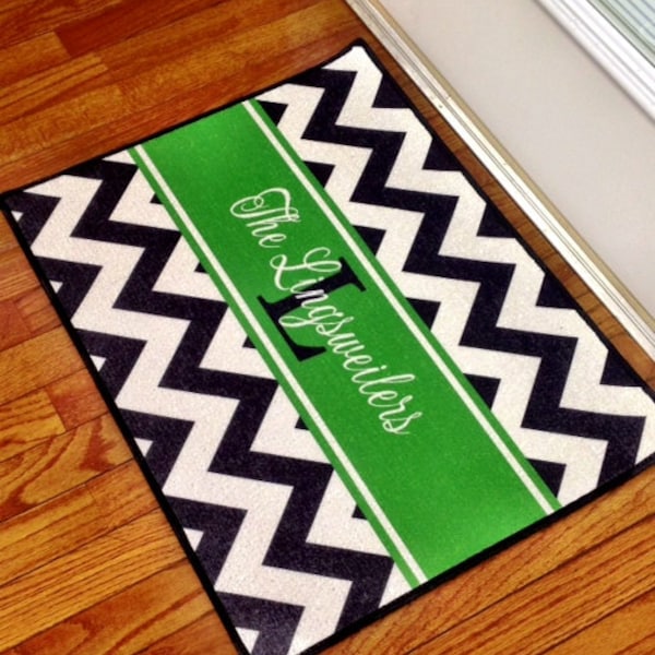 Monogram Mat - Etsy