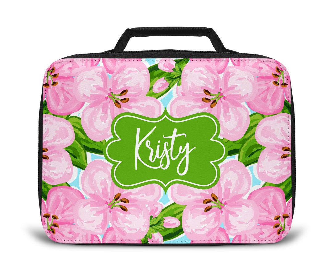 Preppy Collection Personalized Lunch Box - Choice of Pattern, Frame ...