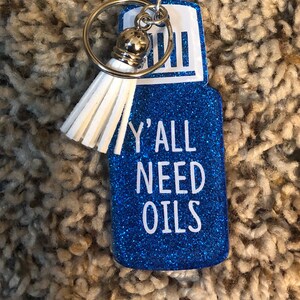 Essential Oil Keychain EO - Etsy