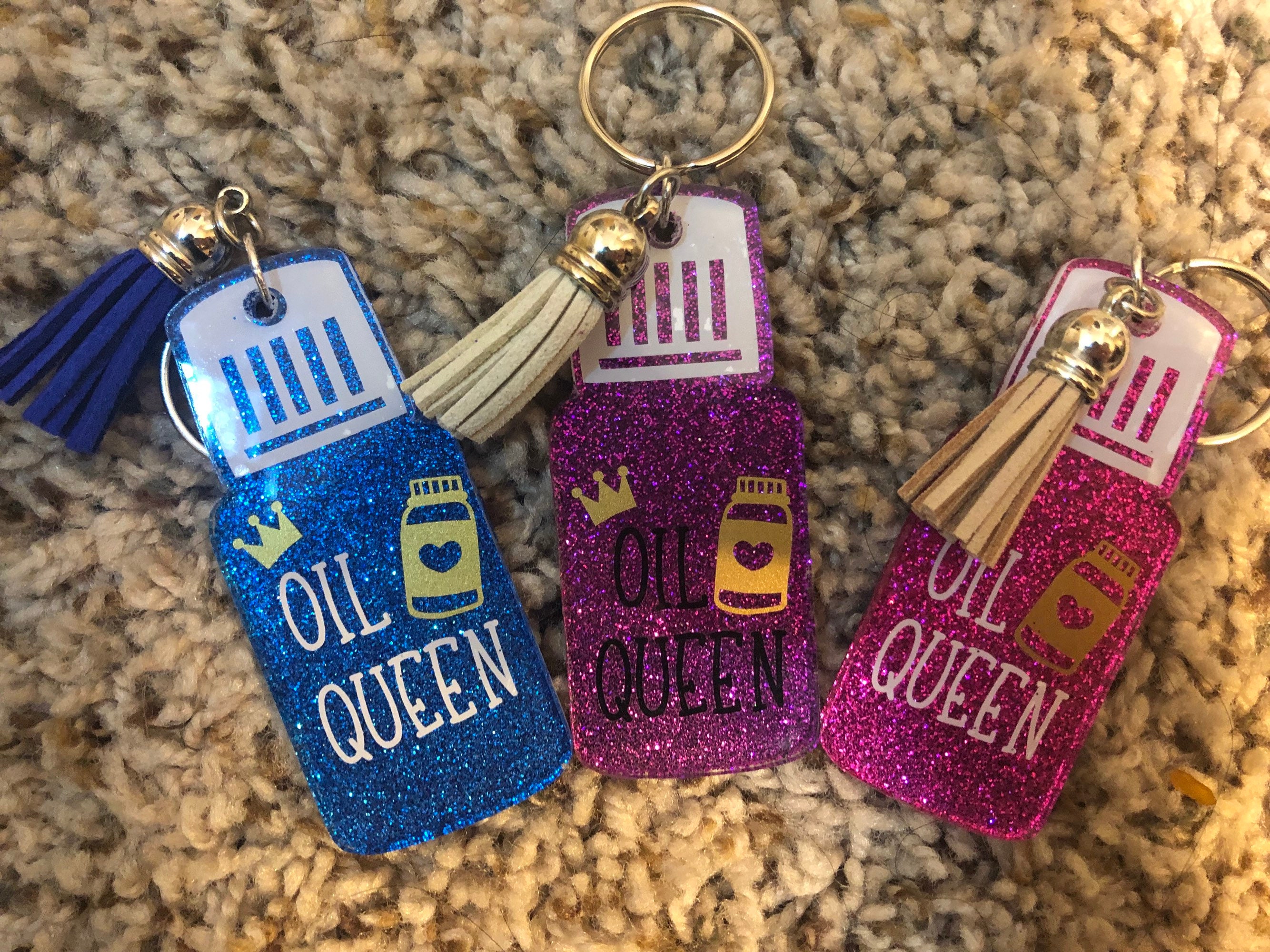 Essential Oil Keychain EO - Etsy