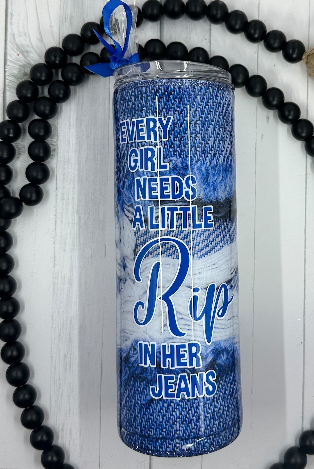 Every Girl Needs a Rip Glitter Stainless Steel Tumbler - Etsy
