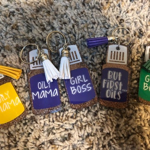 Essential Oil Keychain EO - Etsy