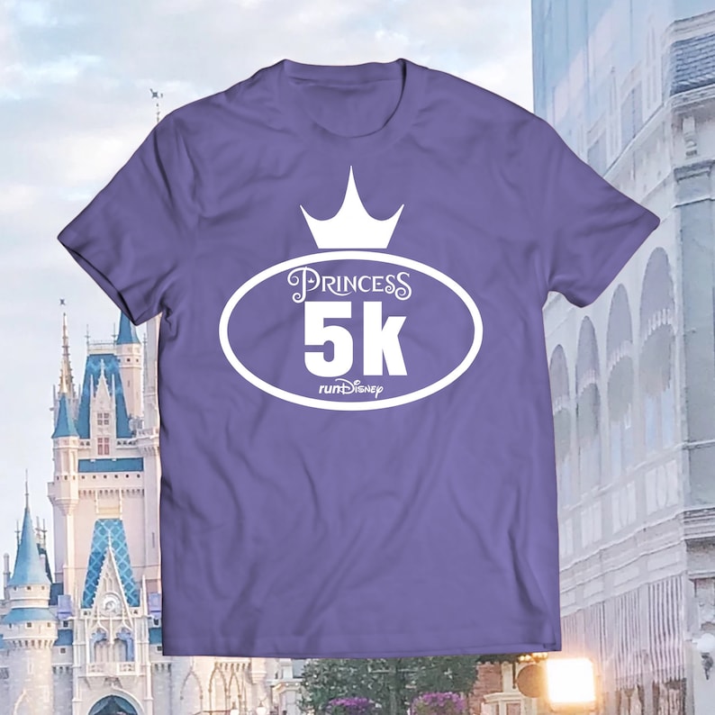 Digital Rundisney Princess Weekend 5k Design PNG and SVG File With and ...