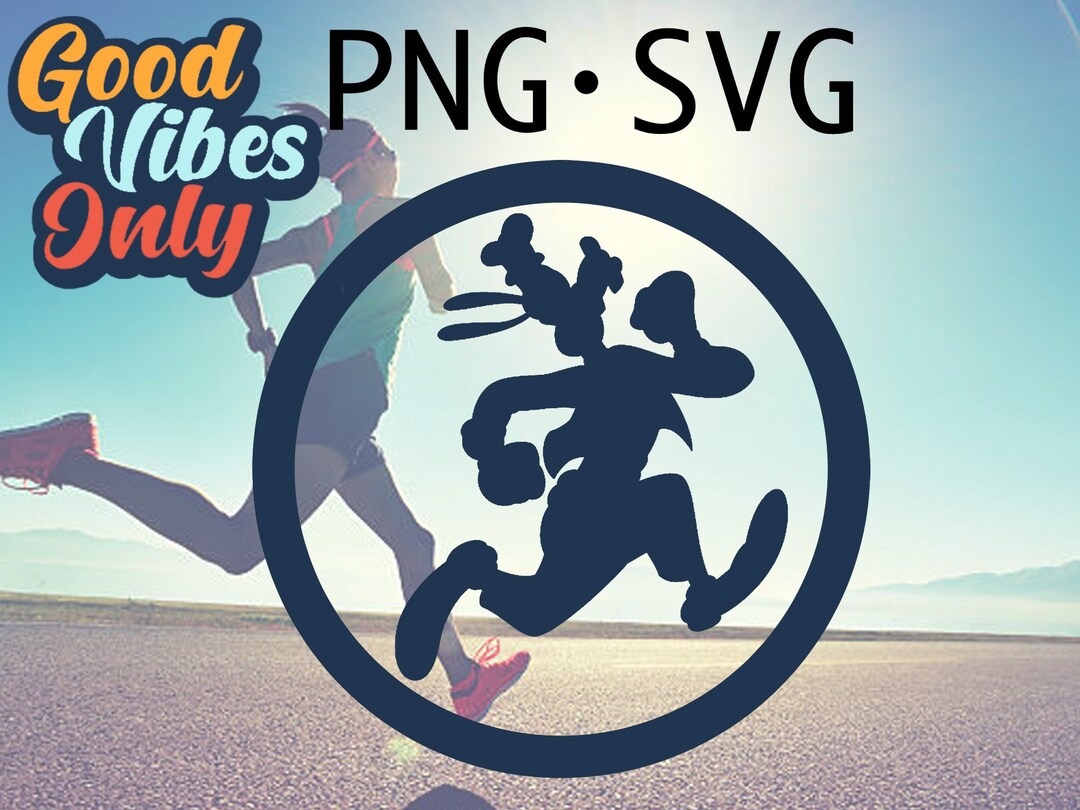 Archivo PNG y SVG de Run Goofy Design inspirado en RunDisney. - Etsy España