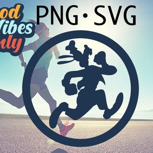 Archivo PNG y SVG de Run Goofy Design inspirado en RunDisney. - Etsy México