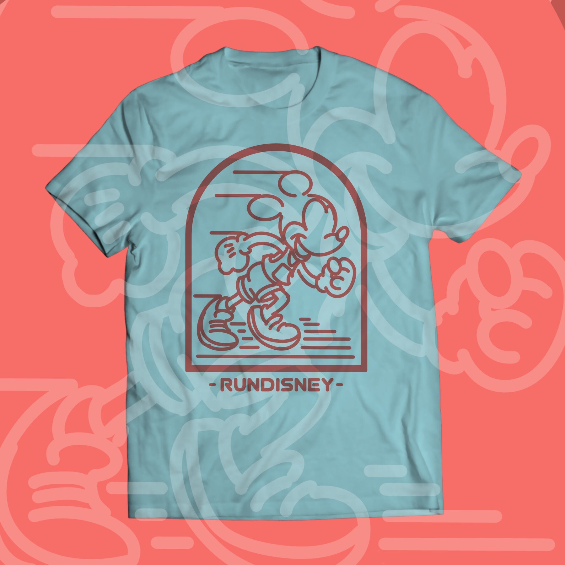 Rundisney Design Digital File - Etsy