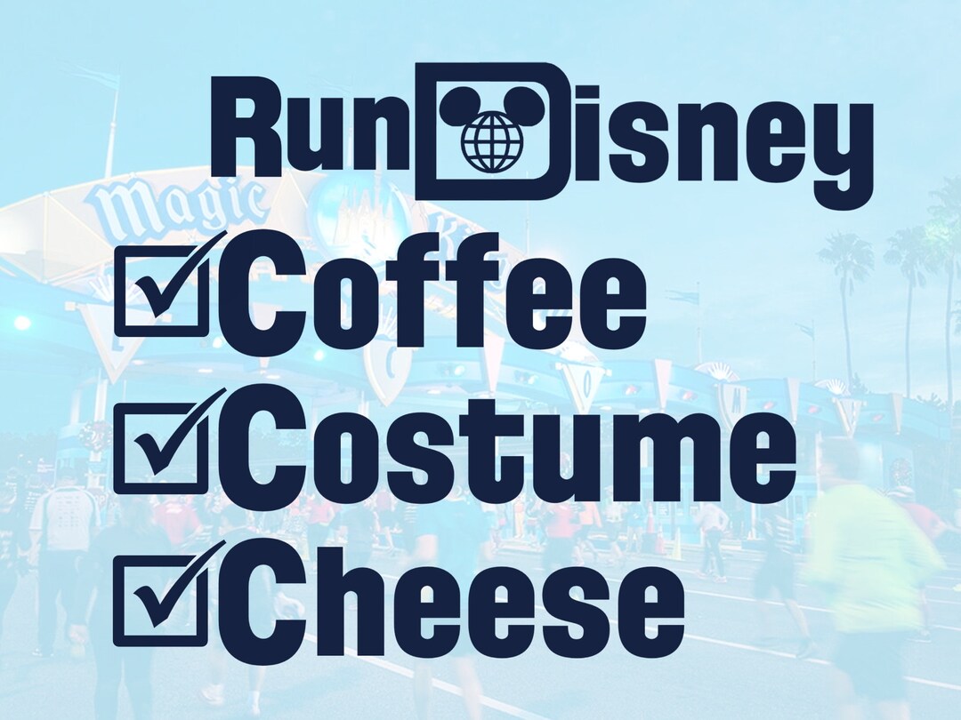 Digital Rundisney Cheese Design PNG and SVG File. - Etsy