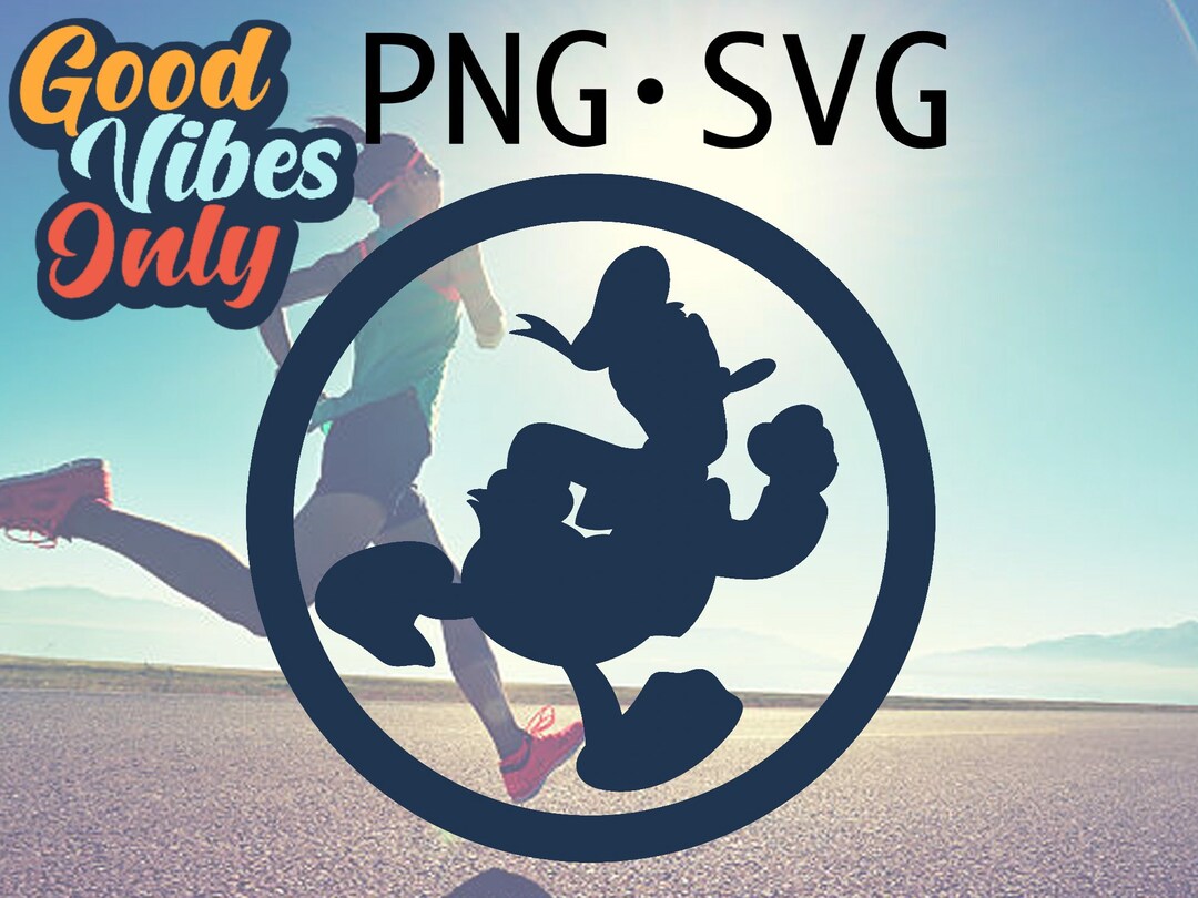 Digital Rundisney Inspired Run Donald Duck Design PNG and SVG File. - Etsy