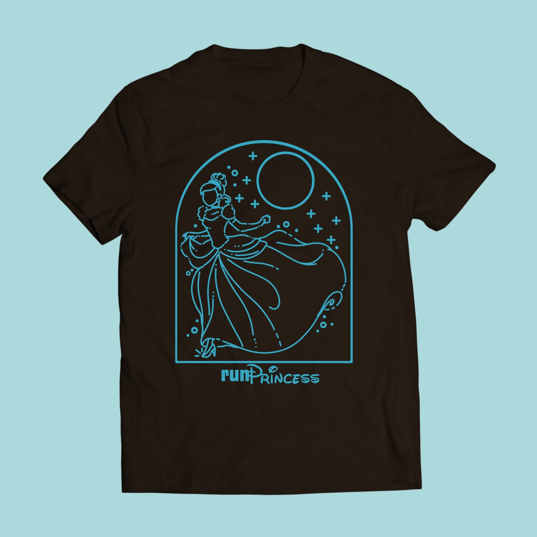 Digital Runprincess Cinderella Design PNG and SVG File. Rundisney ...