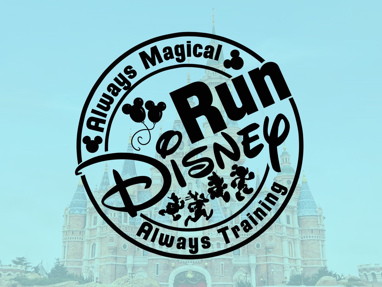 Digital Rundisney Design PNG and SVG File. Plus Bonus Mystery Design ...