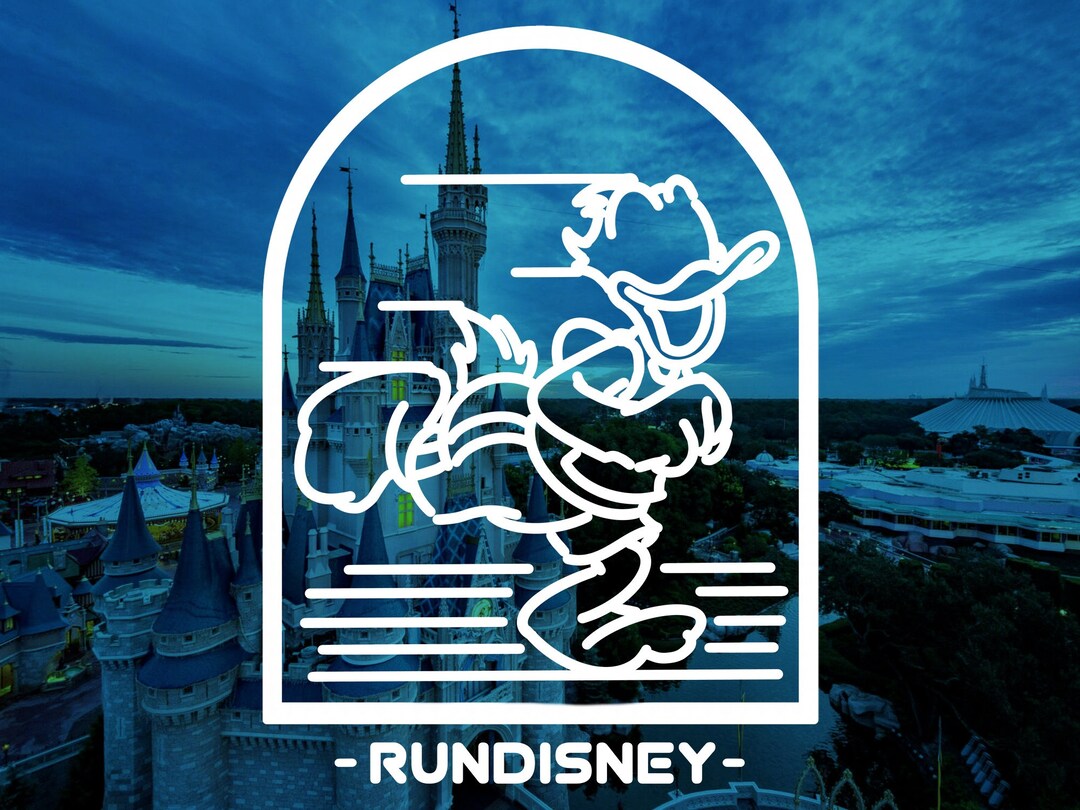 Digital Run Donald Design PNG and SVG File. - Etsy
