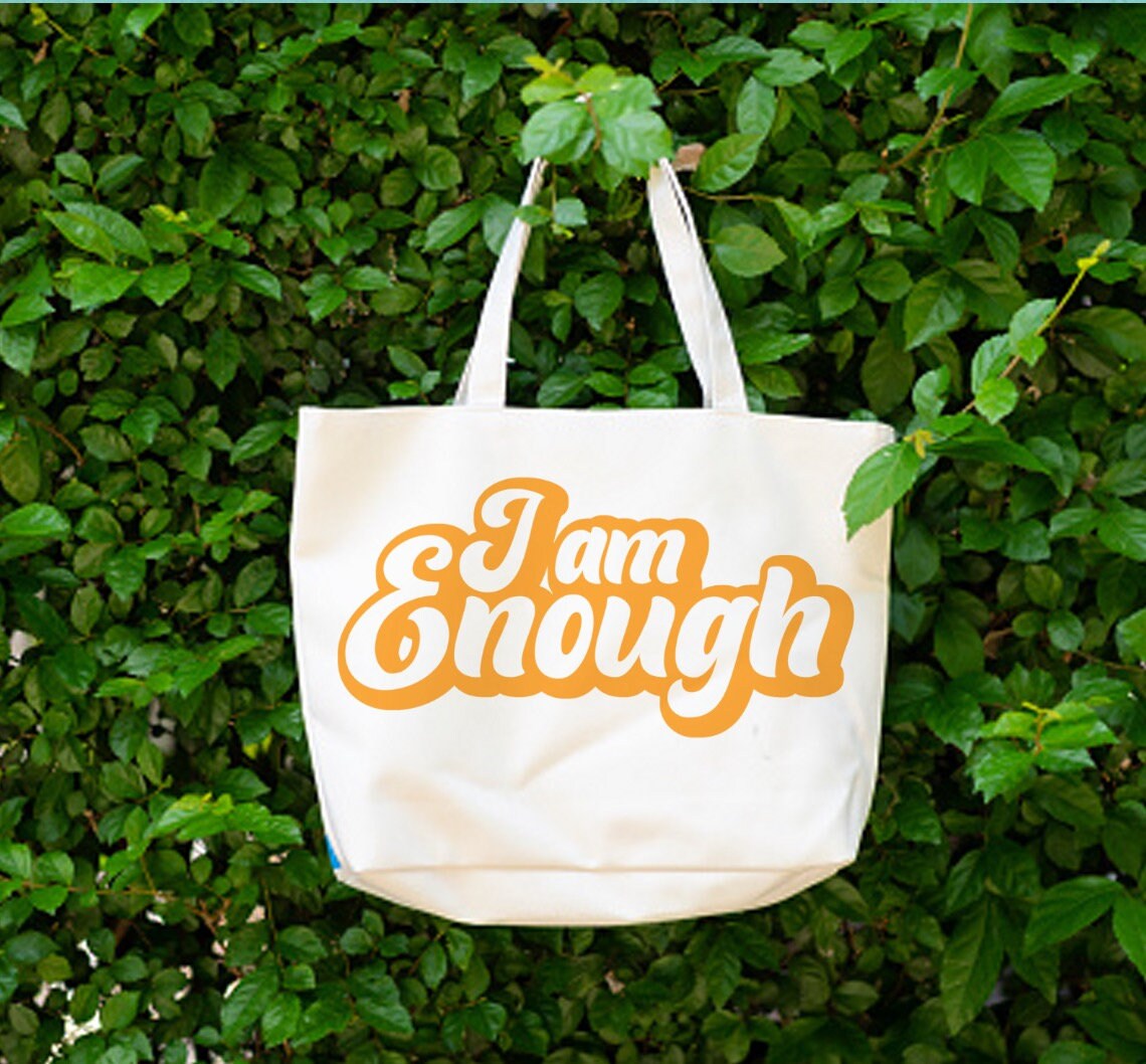 Digital I Am Enough PNG and SVG File - Etsy