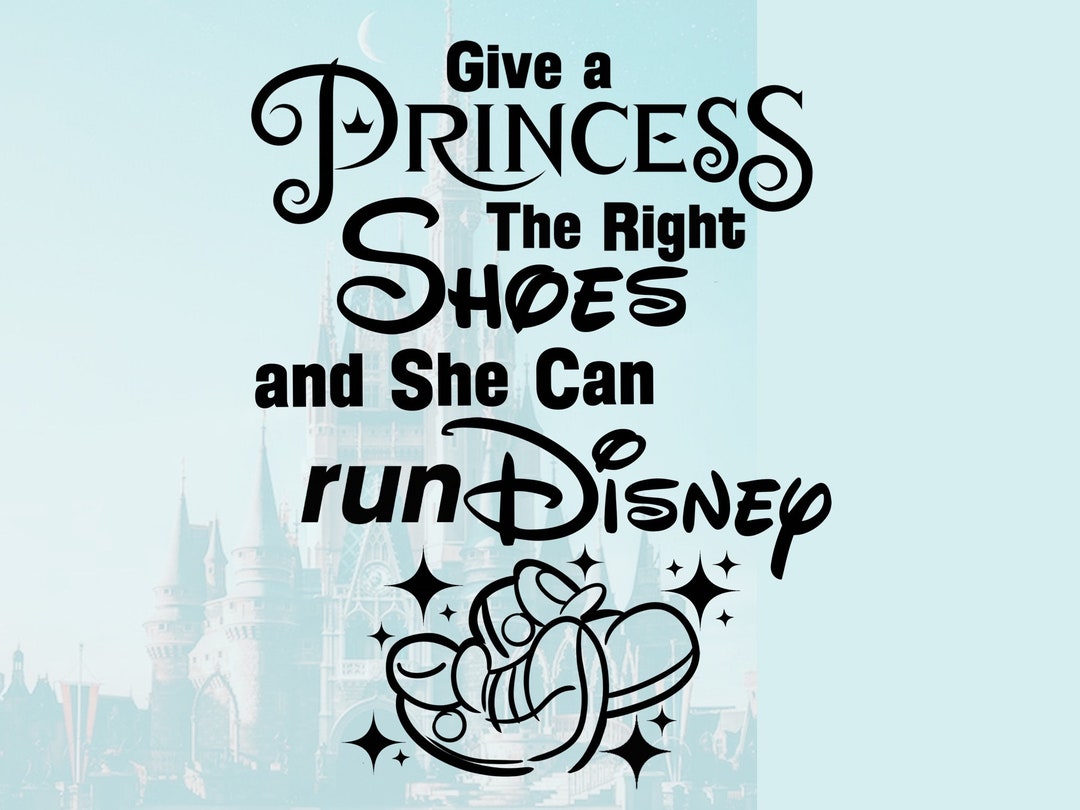 Digital Princess Can Rundisney Design PNG and SVG File. - Etsy