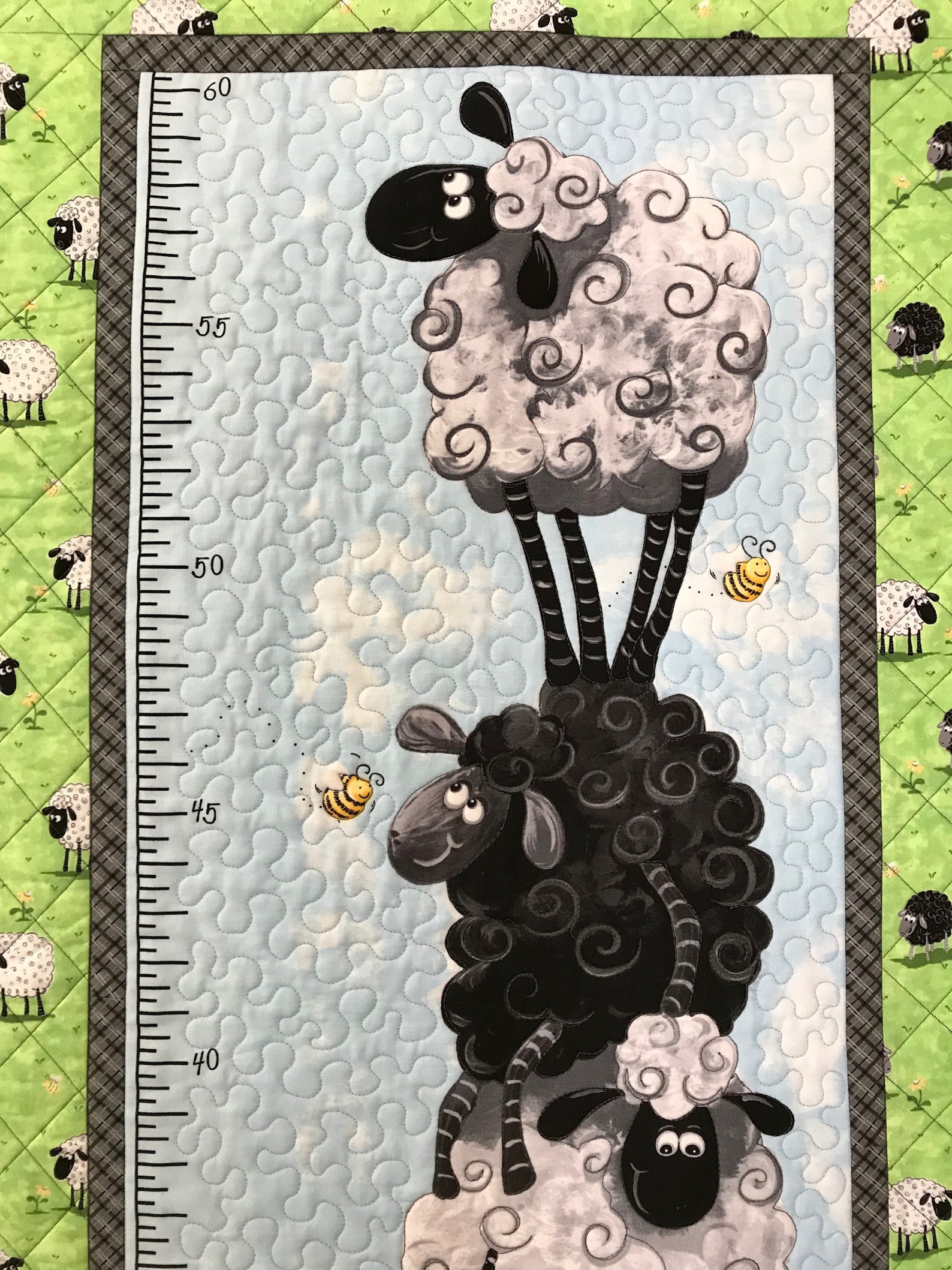 Quilted Growth Chart - Etsy