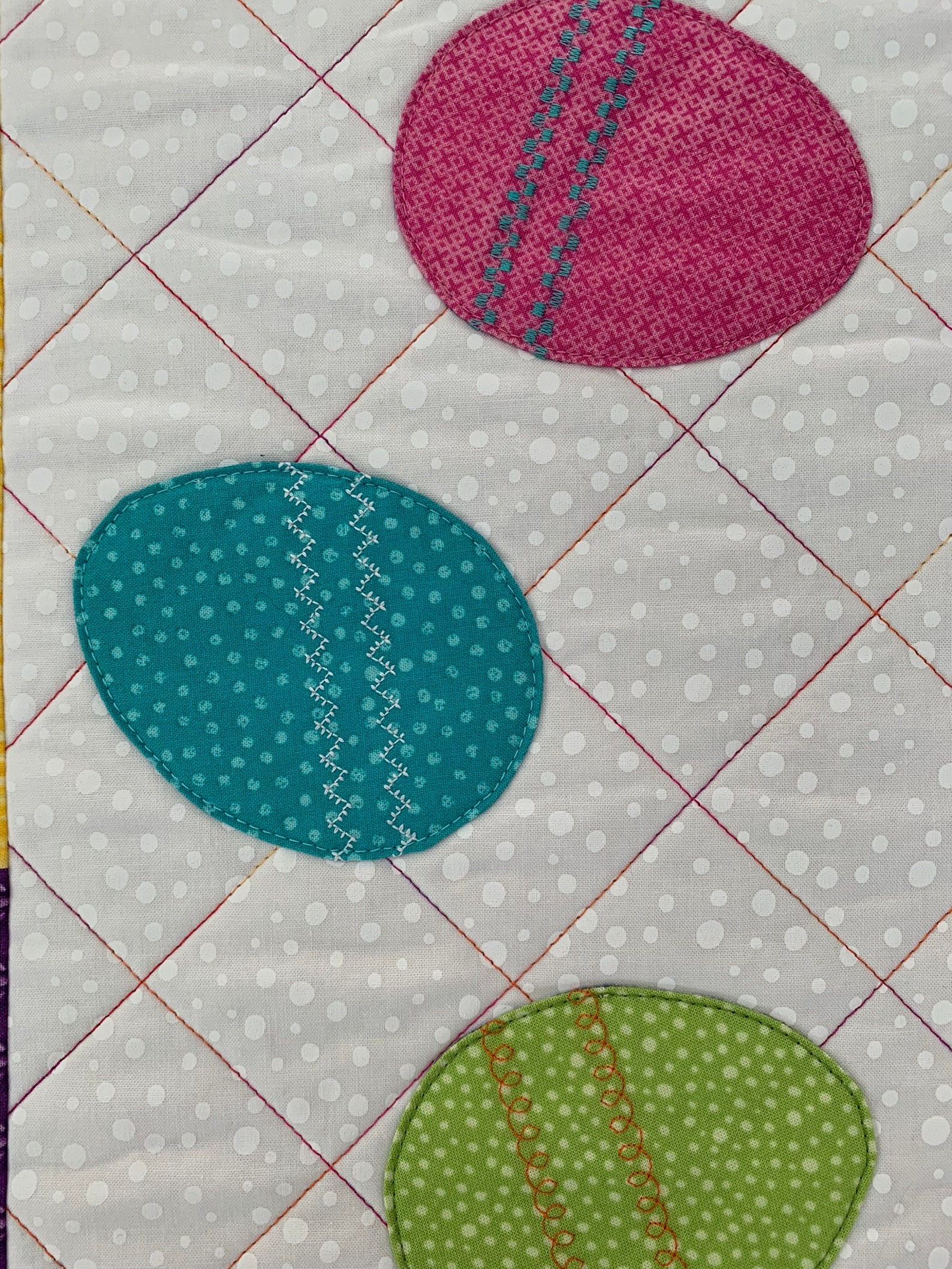 Bright Easter Egg Table Runner - Etsy