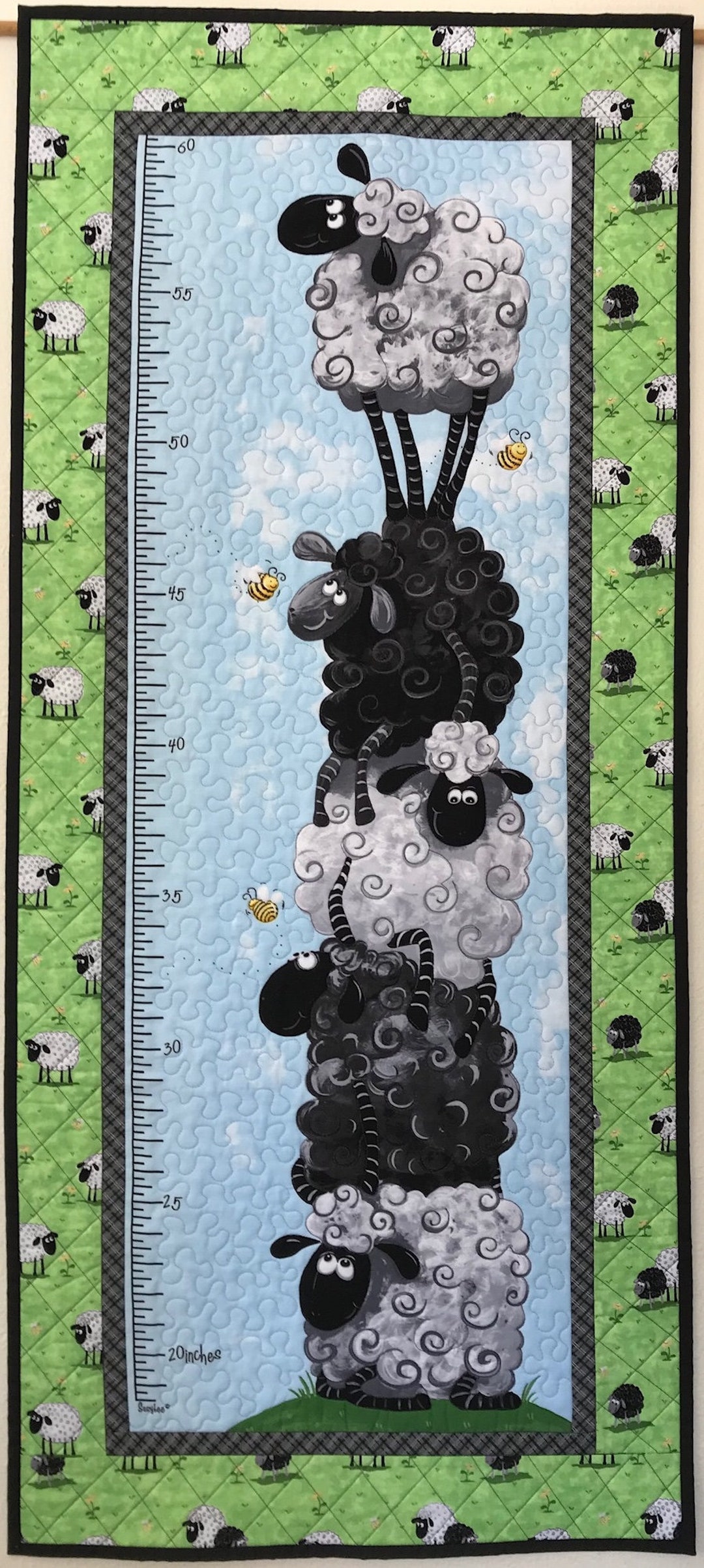 Quilted Growth Chart - Etsy
