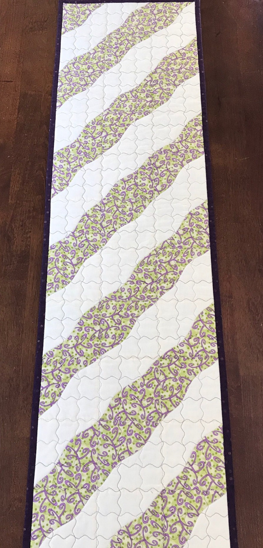Modern Curved Line Runner - Etsy