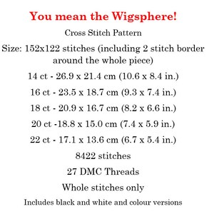 Digital Pattern - "you Mean the Wigsphere" the Simpsons Cartoon PDF ...