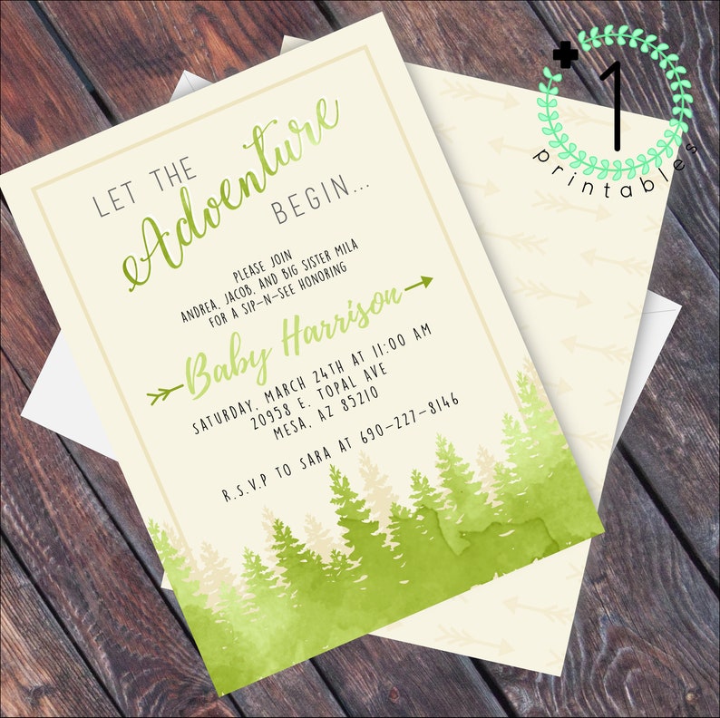 Digital Download DIY Printable Let the Adventure Begin New - Etsy