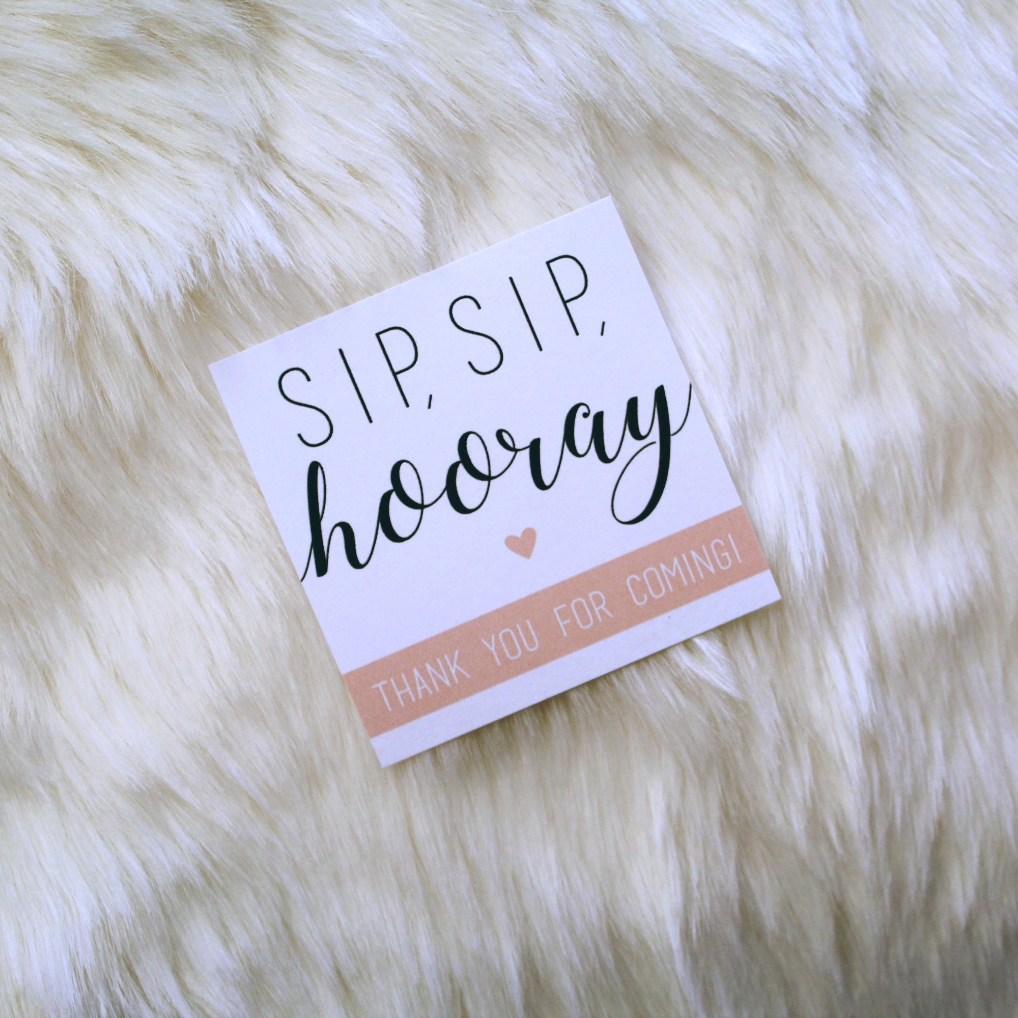 DIY Printable/ Digital Download Custom Color Sip Sip - Etsy