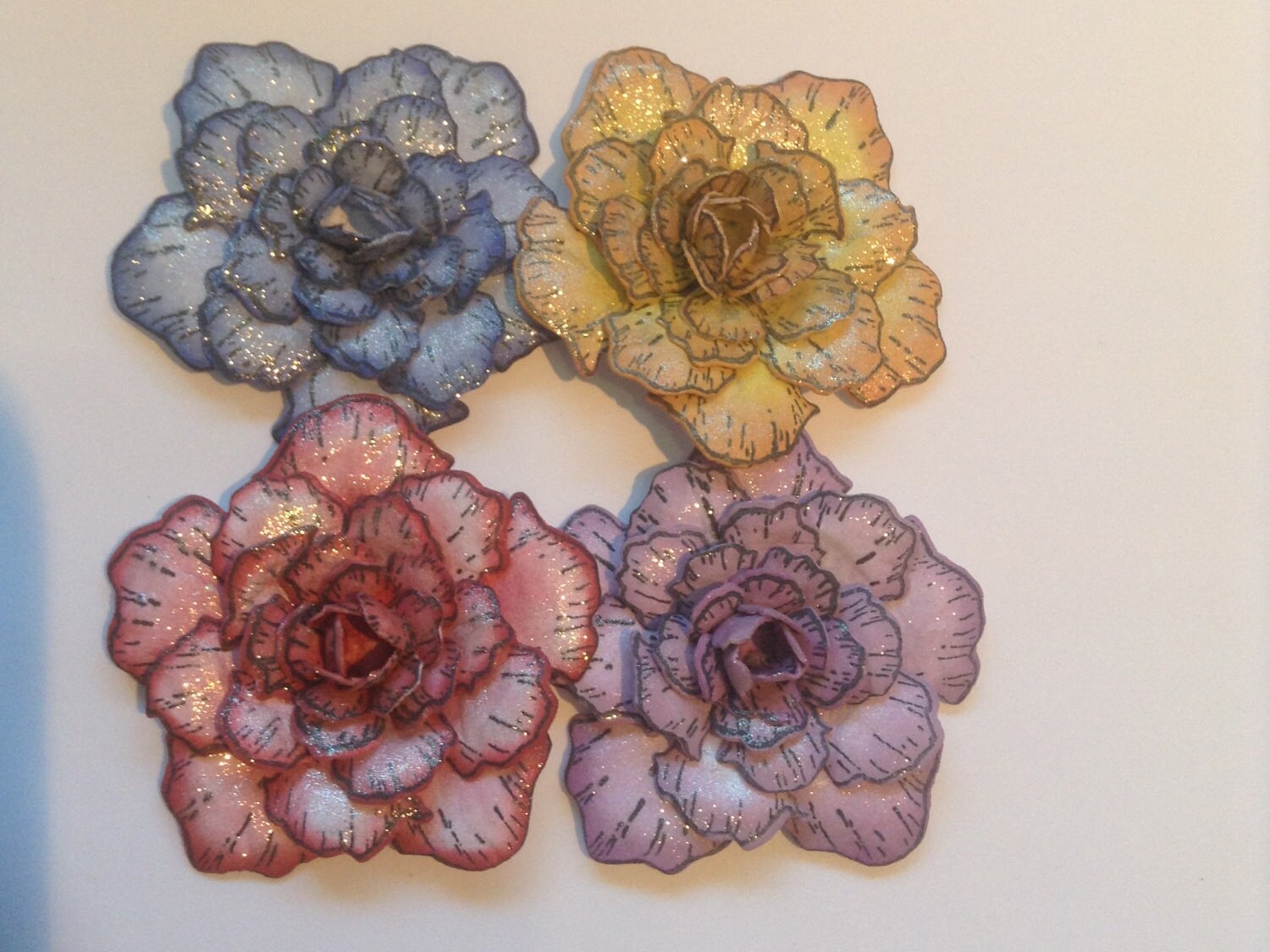 Handmade Paper Flowers - Etsy