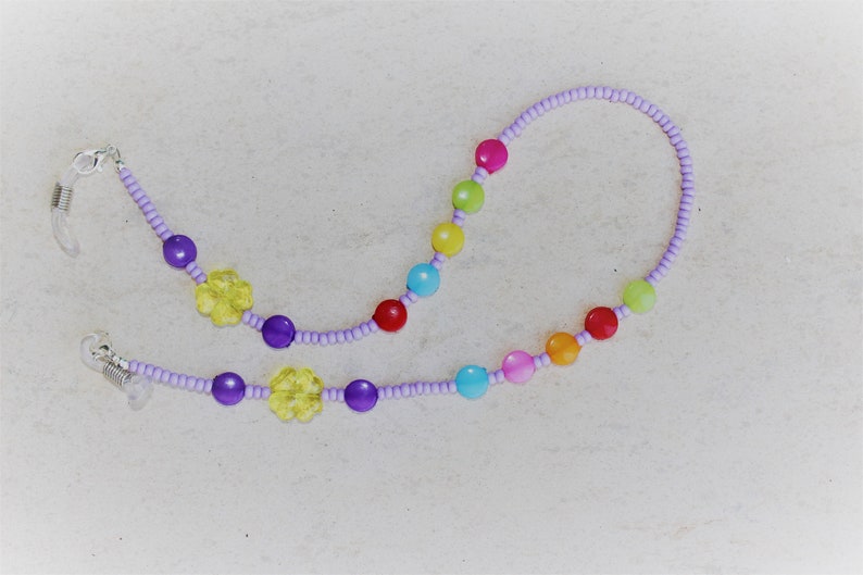 Child Glasses Chain, Mask Lanyard,children Eyeglasses Lanyard, Beaded ...