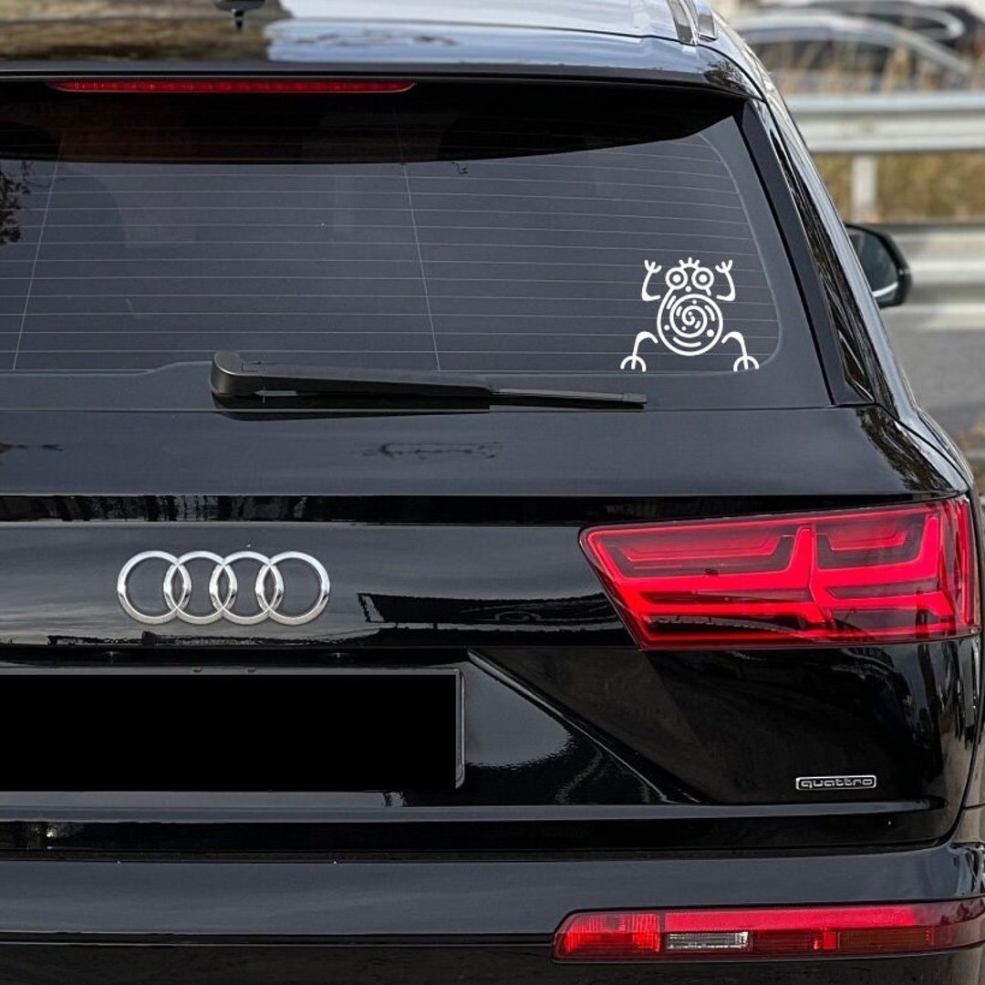 FROG Sticker Decal in Art Style Different Colors and Size, Perfect for ...