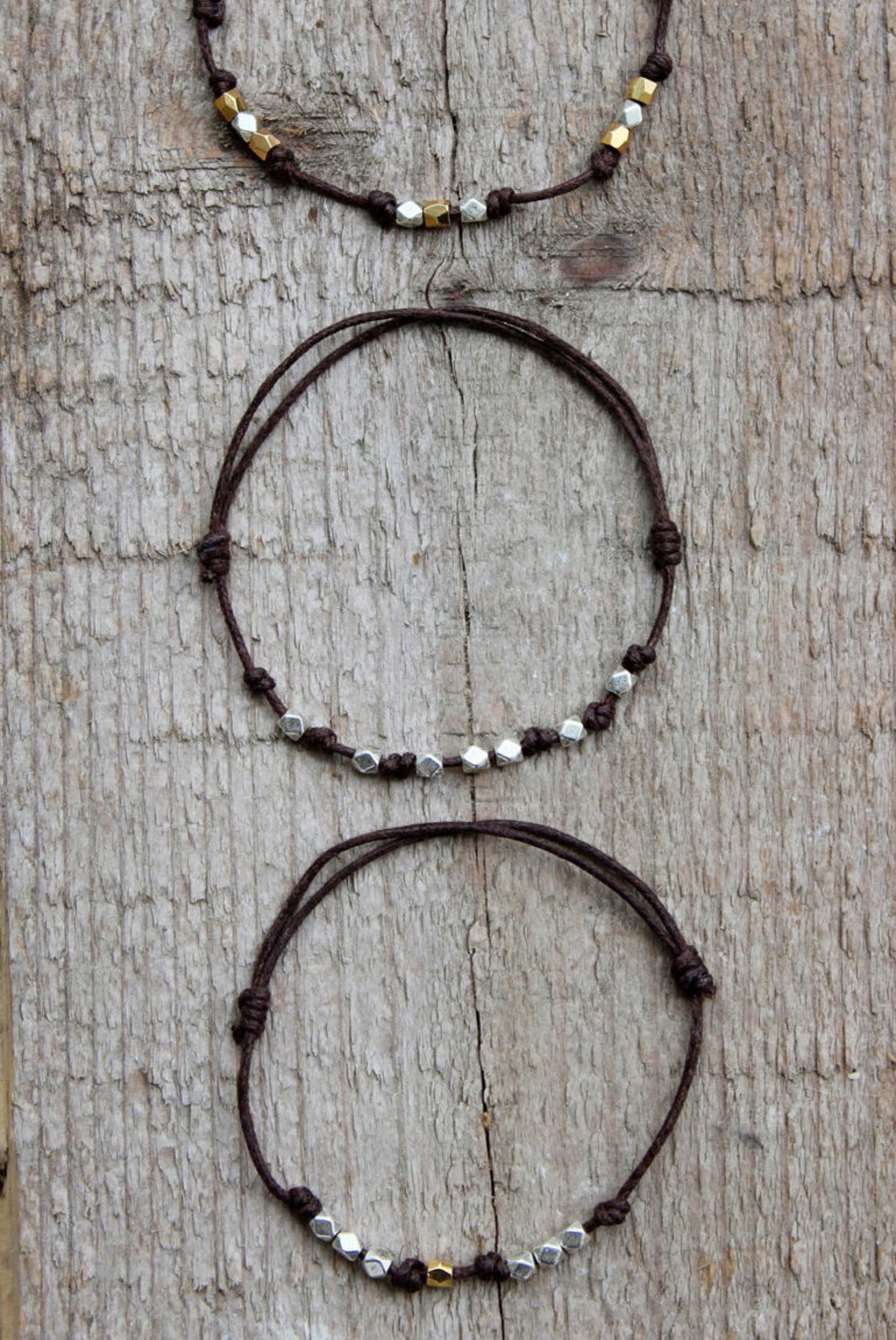 String and Gold Bead Bracelet, Gold Indian Bangle Sets, Thread Beaded ...