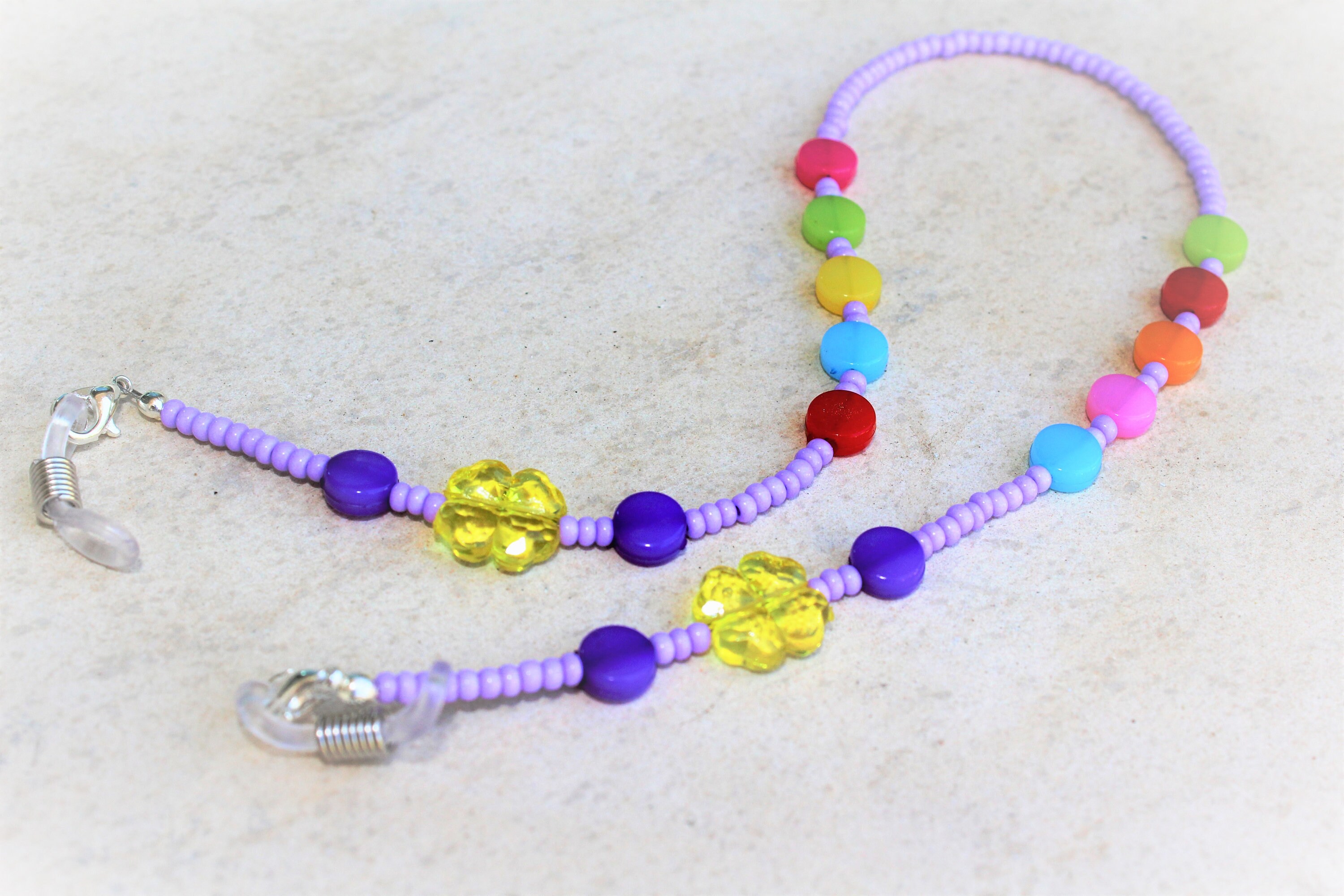 Child Glasses Chain, Mask Lanyard,children Eyeglasses Lanyard, Beaded ...