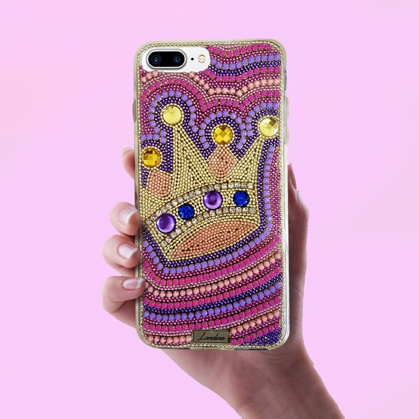 King Queen Phone Case - Etsy