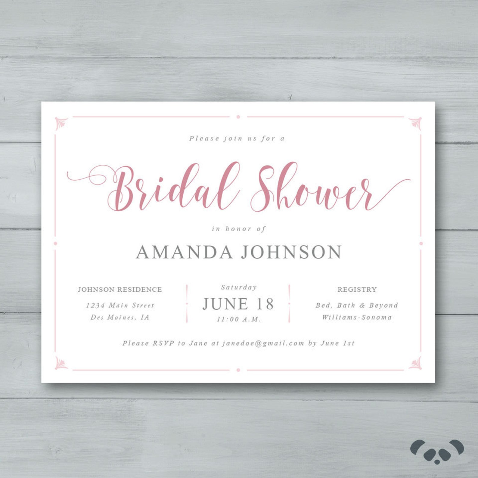 Bridal Shower Invitation | Bridal Shower Invite | Bride to Be ...