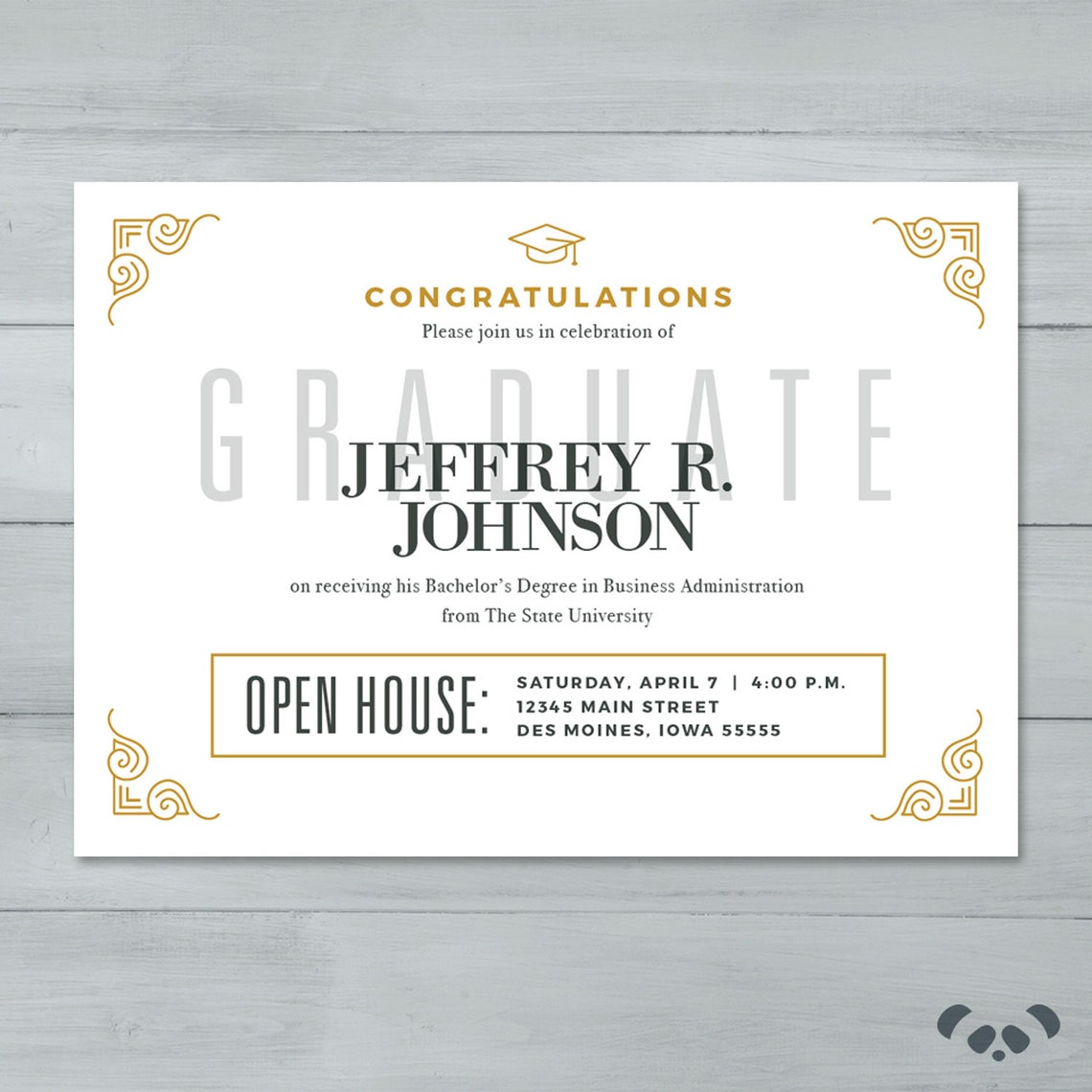 Graduation Party Invitation Graduate Invitation Graduation - Etsy