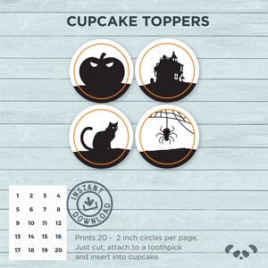 Printable Halloween Birthday Party Pack | Instant Download, Printable ...