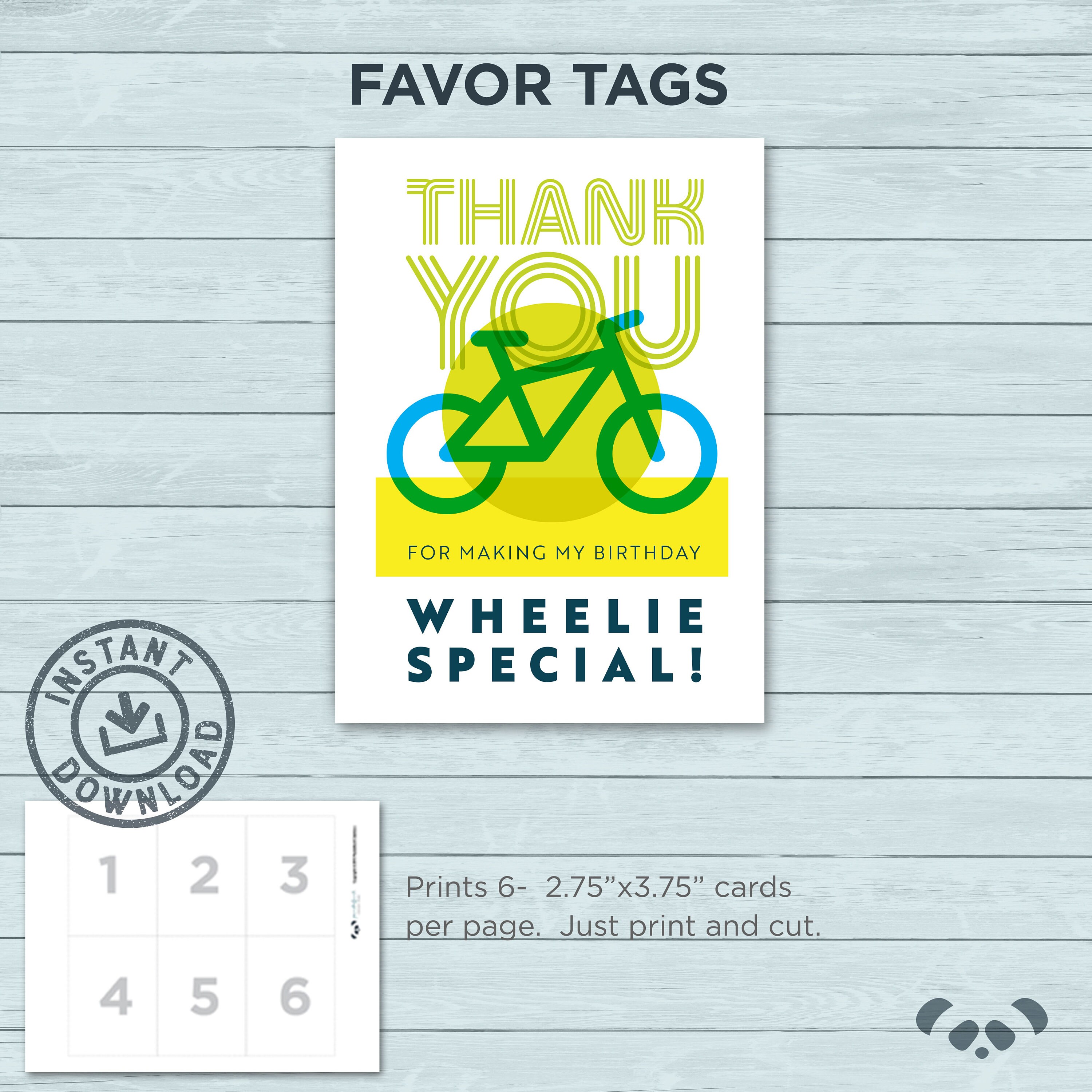 Printable Let's Ride Bicycle Birthday Party Pack Instant - Etsy