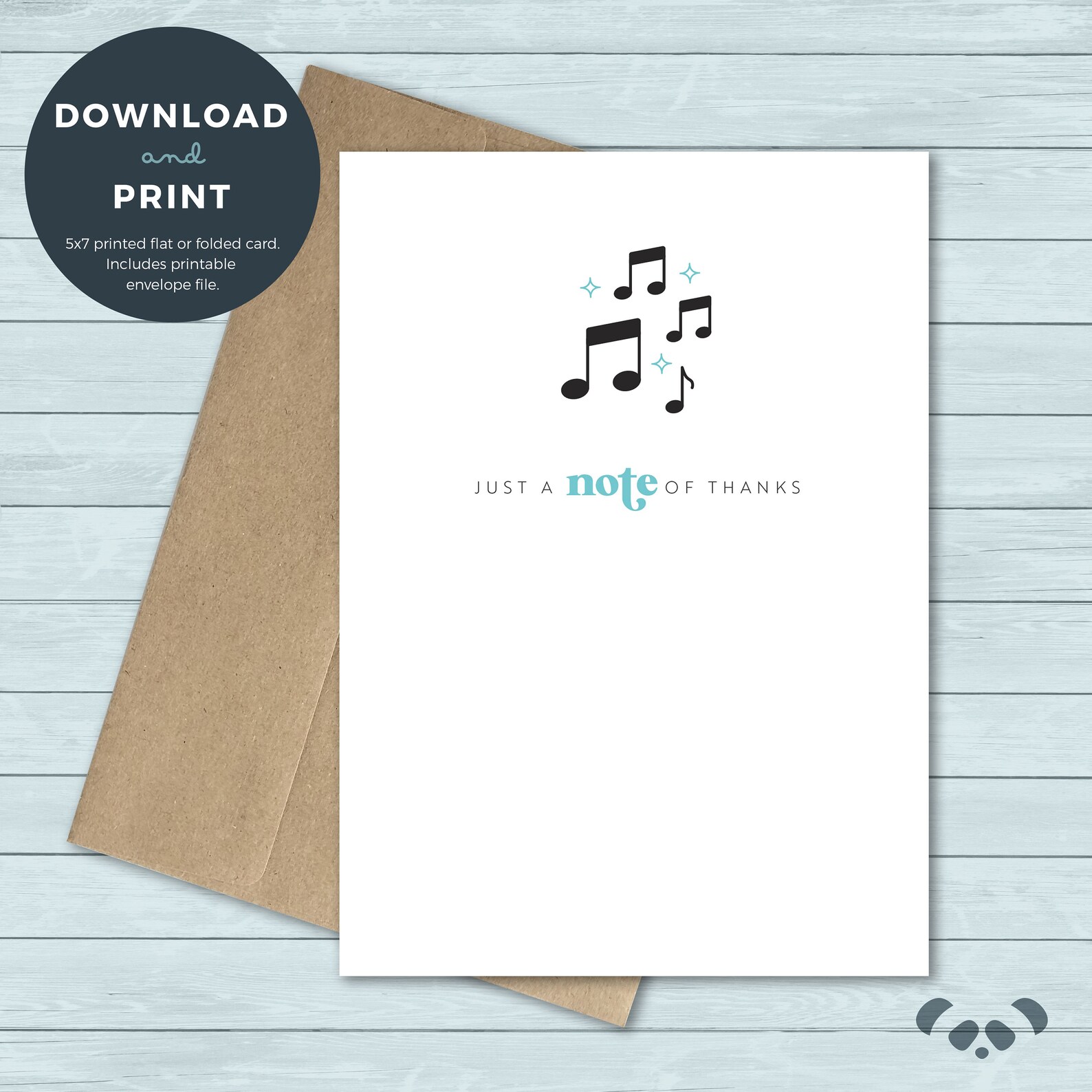 Printable Thank You Card Piano Music Teacher Thank You - Etsy