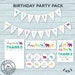 Printable Party Animals Birthday Party Pack | Instant Download Thank ...